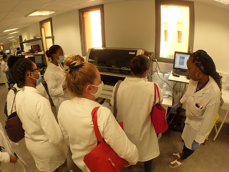 BTS ABM : journée découverte des secteurs du laboratoire du CHU ...