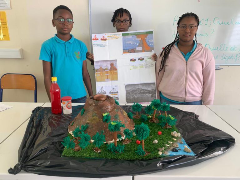 Exposé sur le volcan en SVT – Collège Beauséjour
