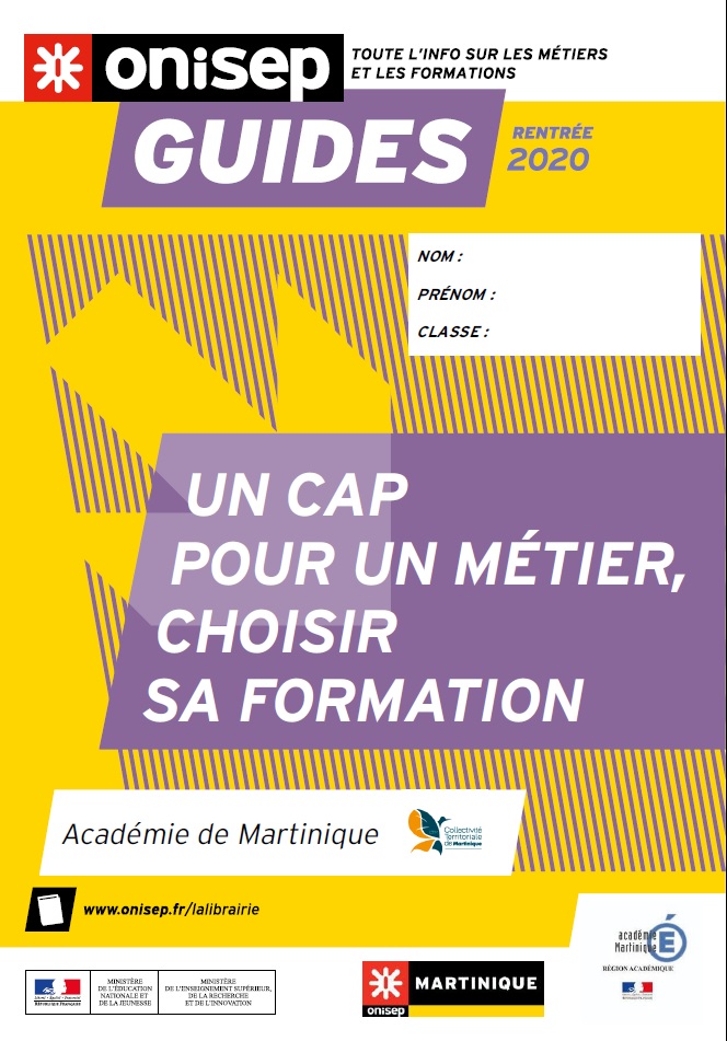 Guides Orientation ONISEP Martinique | Site du Collège Belle Etoile