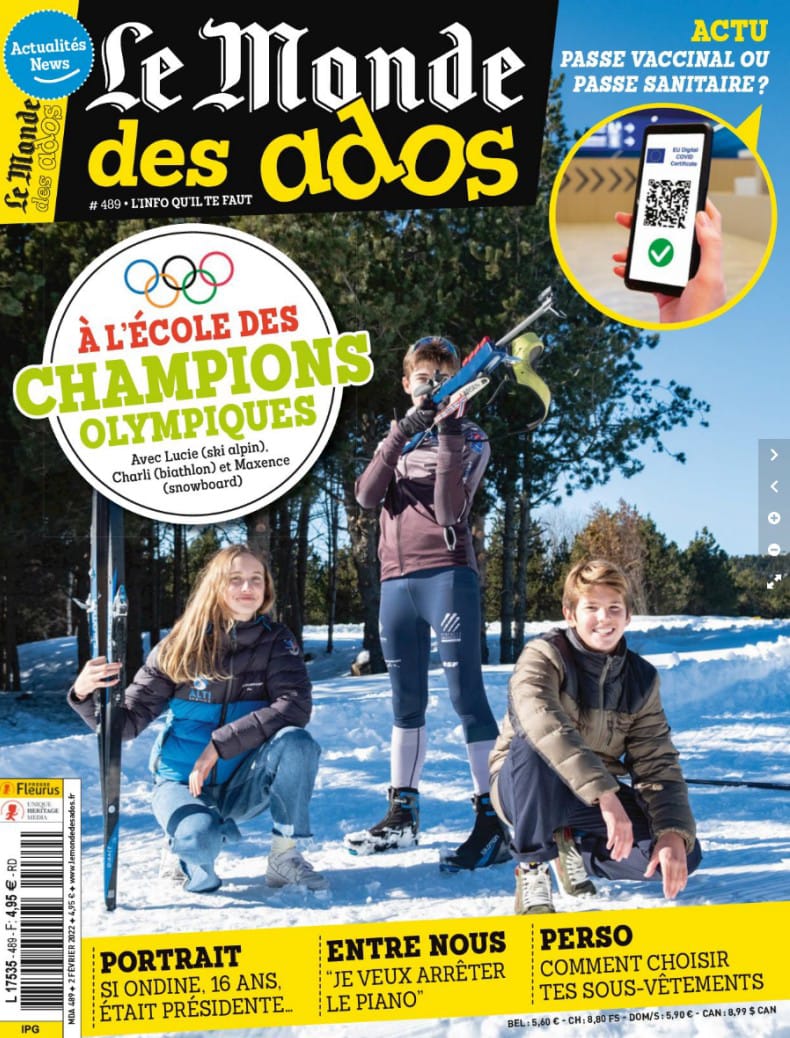 Madin’O dans le magazine Le Mondes des Ados! – Collège ROSE SAINT-JUST