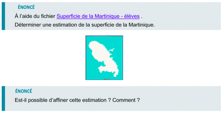 Superficie de la Martinique – Les mathématiques dans l'académie de ...